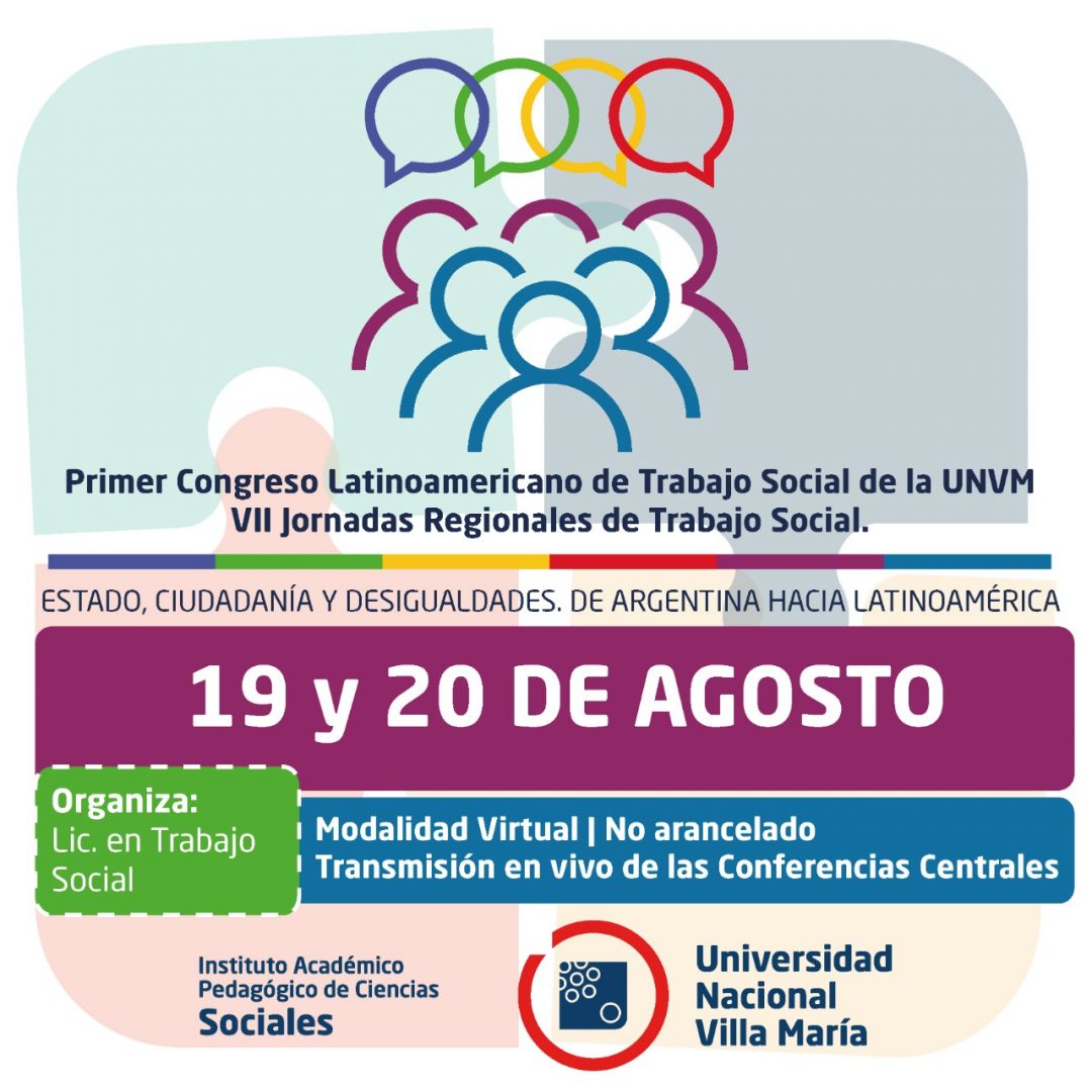 Primer Congreso Latinoamericano de Trabajo Social de la UNVM | UNVM