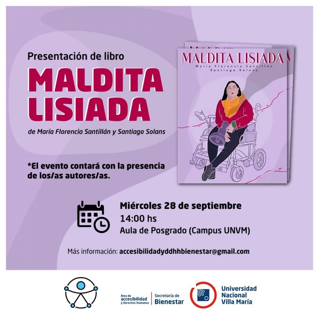 Presentan el libro «Maldita Lisiada» | UNVM