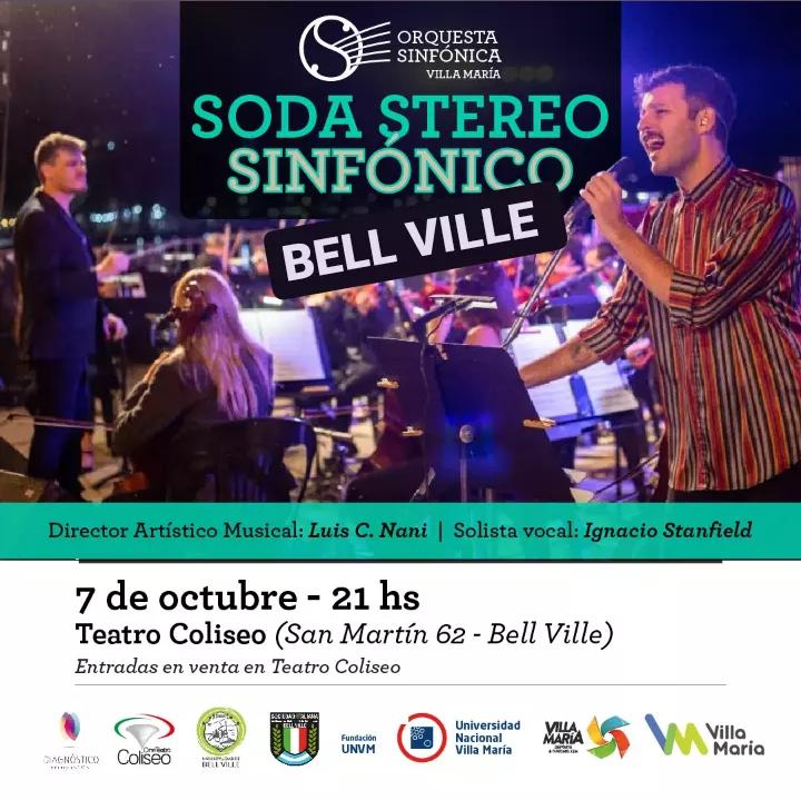 “Soda Stereo Sinfónico” en Bell Ville | UNVM